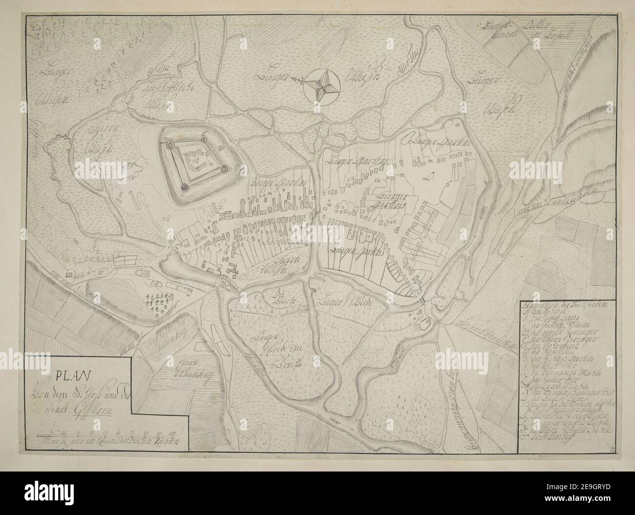 Map Of Germany 1750 High Resolution Stock Photography and Images - Alamy