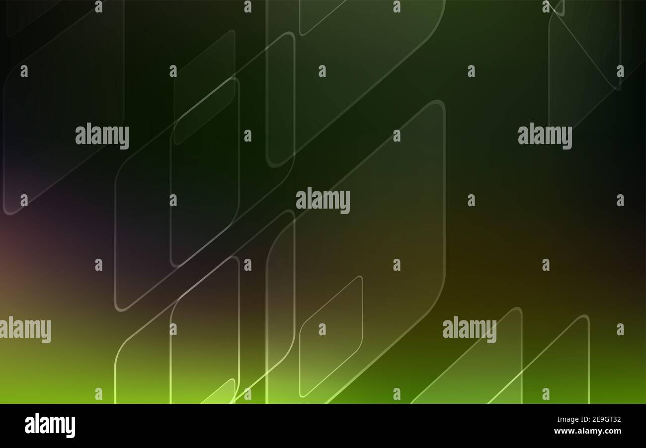 Abstract wide technology background with hexagons and gear wheels. Hi ...