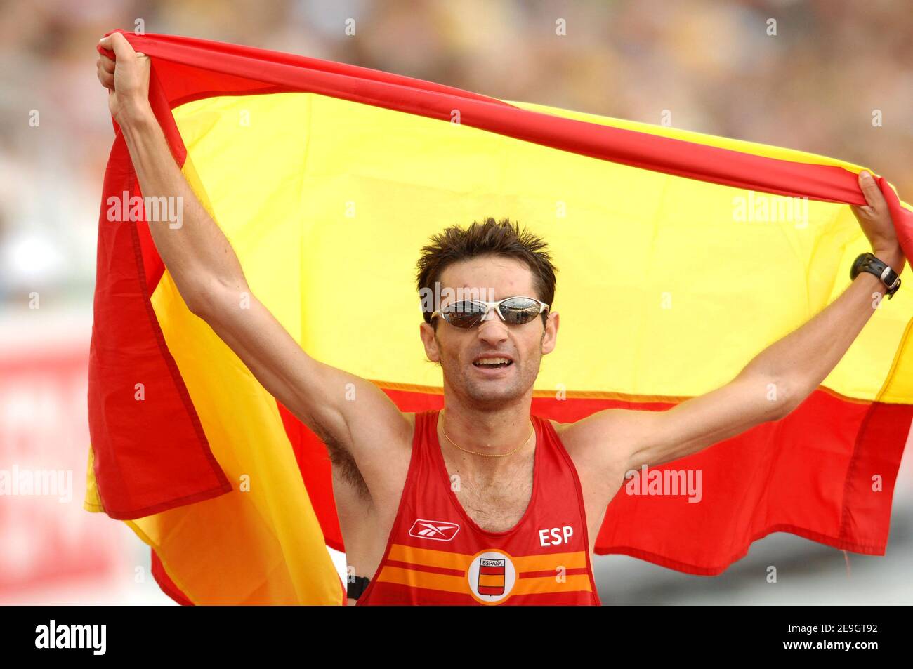 Spain's Francisco Javier Fernandez performs on 20 km walk men during ...