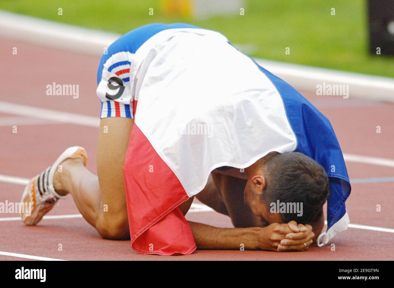 France's Mehdi Baala performs on 1500 meters final during the European ...