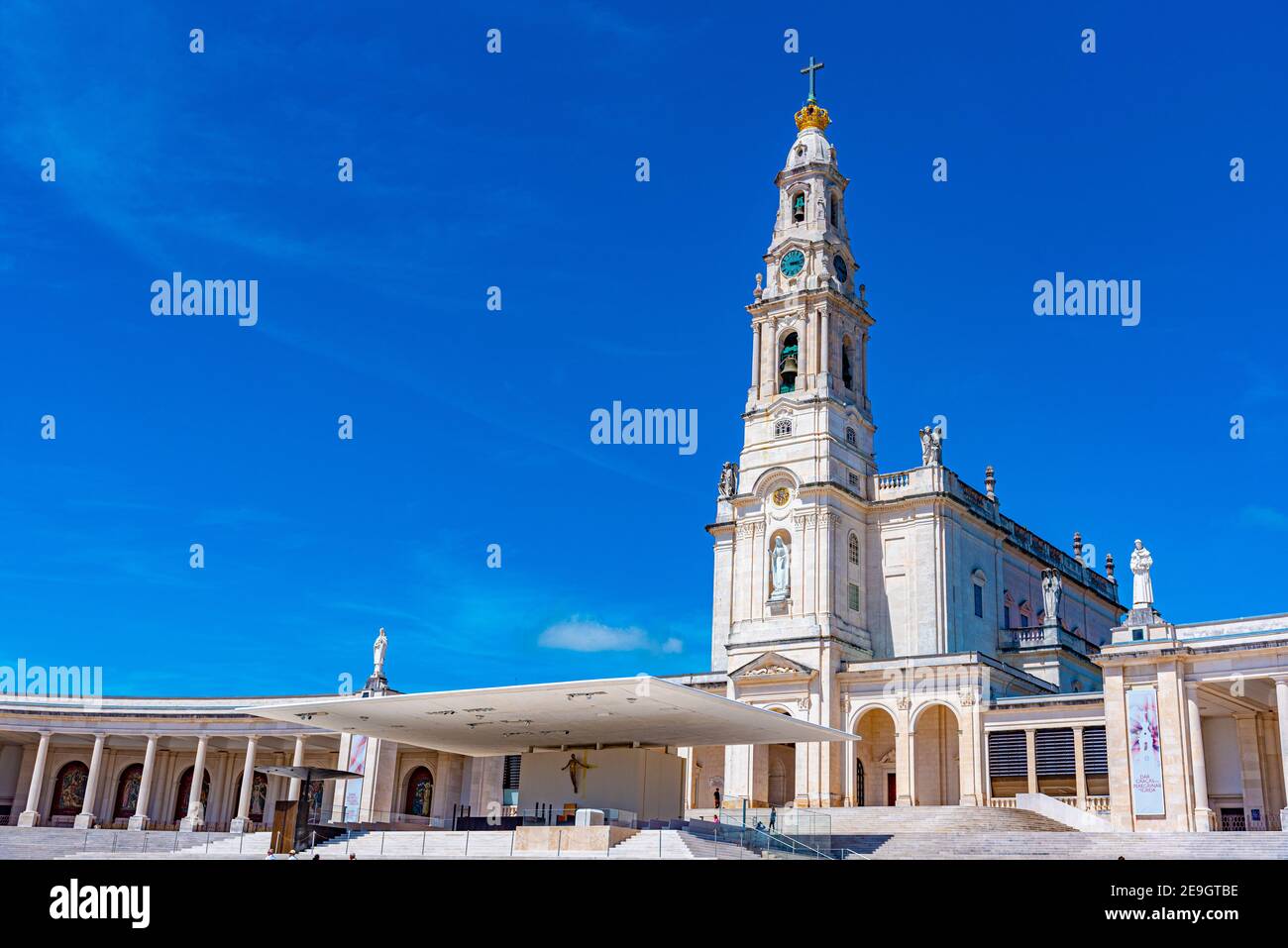 Famous sanctuary of Fatima in Portugal Stock Photo - Alamy