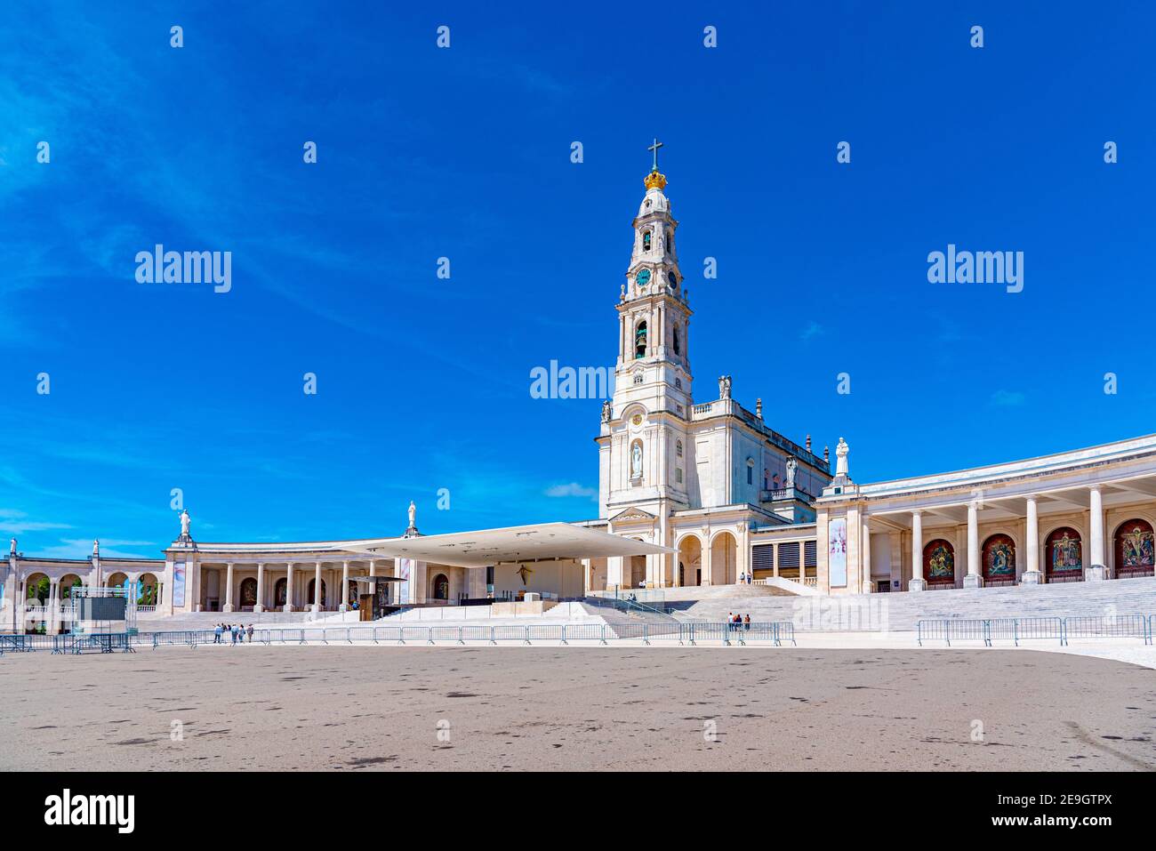 Famous sanctuary of Fatima in Portugal Stock Photo - Alamy