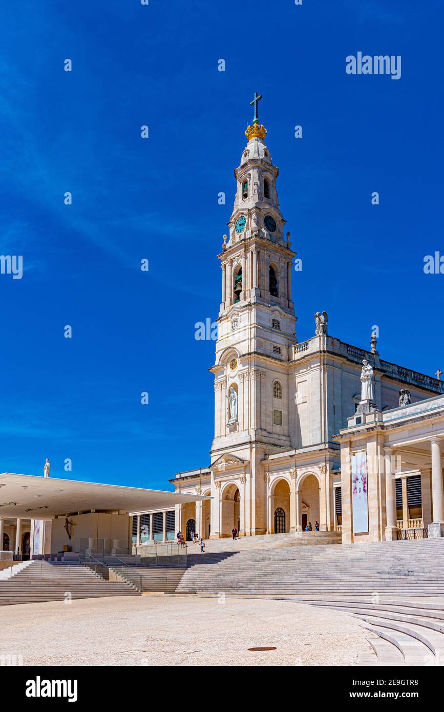 Famous sanctuary of Fatima in Portugal Stock Photo - Alamy