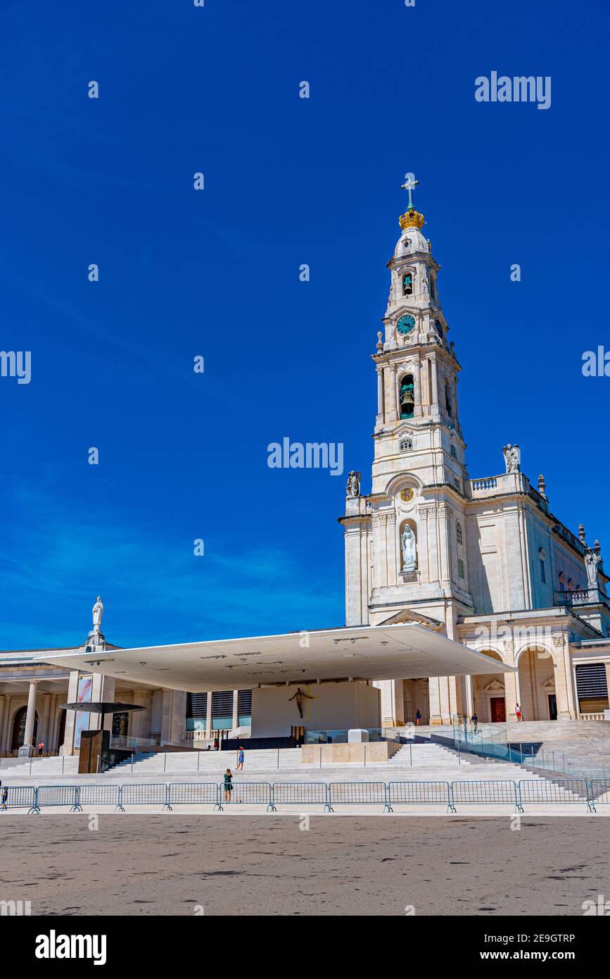 Famous sanctuary of Fatima in Portugal Stock Photo - Alamy