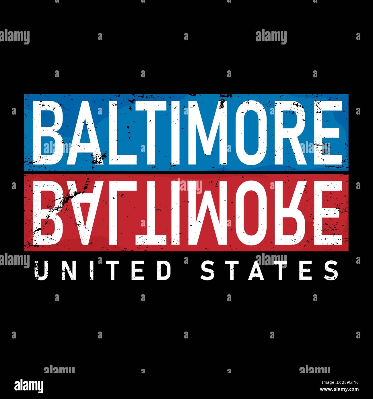 Baltimore typography design vector, for t-shirt, poster and other uses ...