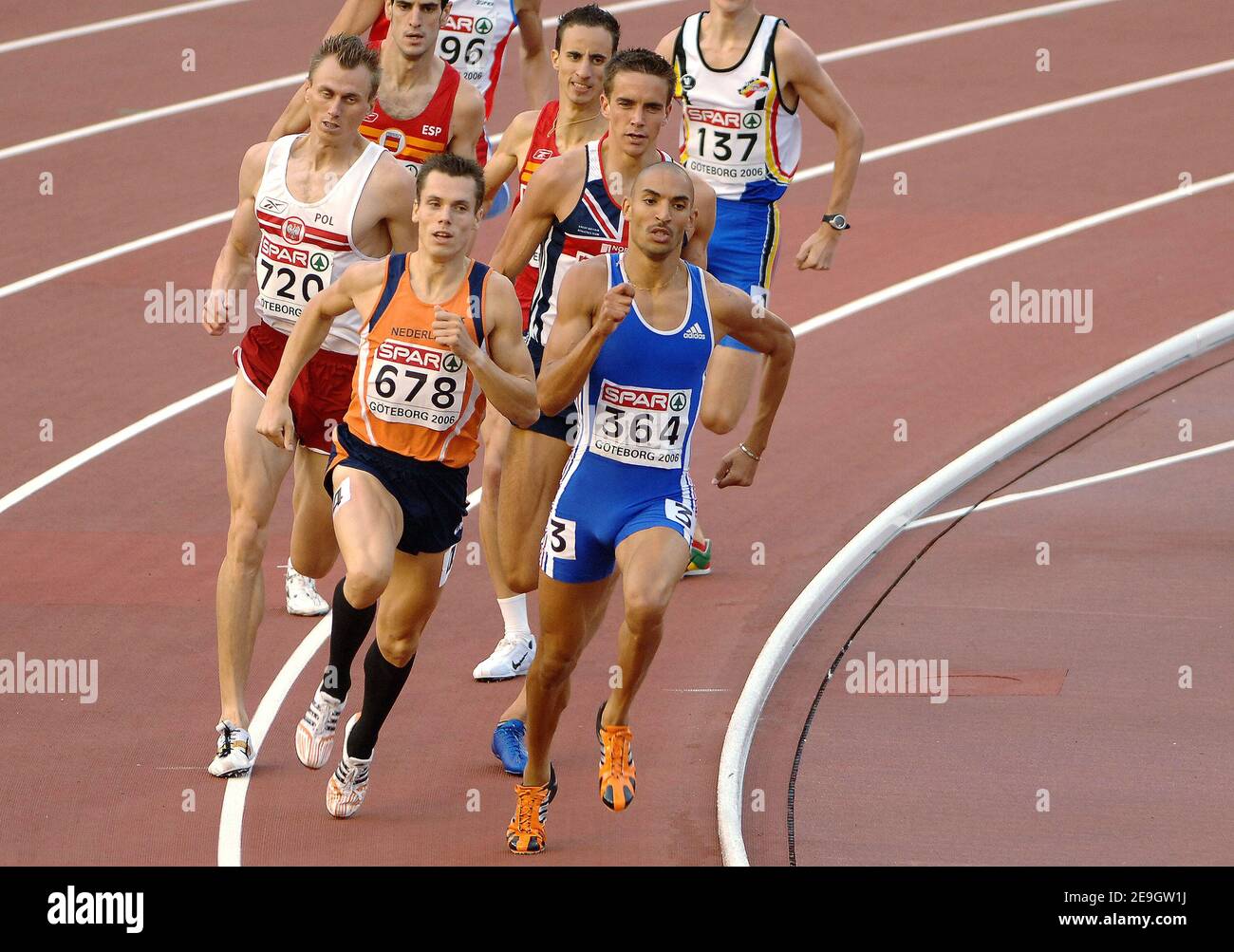 France's Florent Lacasse competes in the mens 800 m Semi-final at the ...