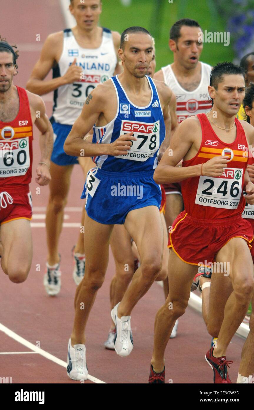 France's Bouabdellah Tahri competes on 3000 meters steeplechase men ...