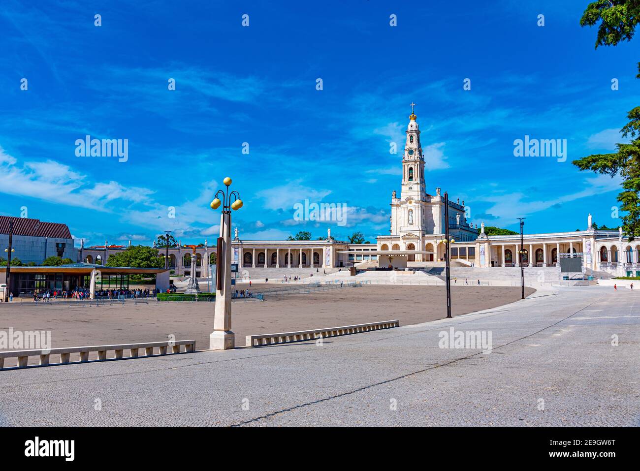 Famous sanctuary of Fatima in Portugal Stock Photo - Alamy