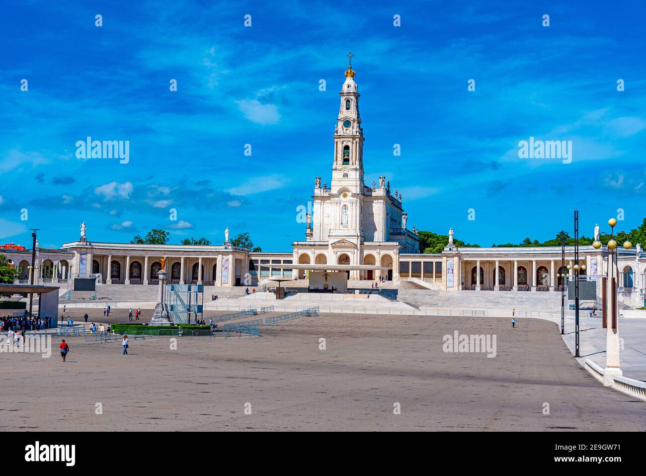 Famous sanctuary of Fatima in Portugal Stock Photo - Alamy