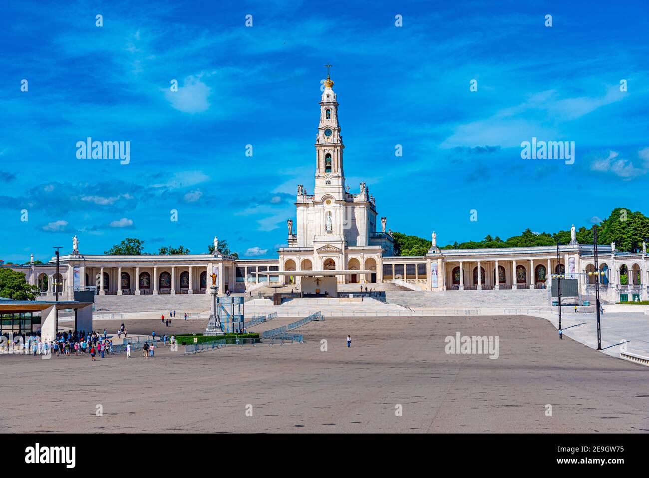 Famous sanctuary of Fatima in Portugal Stock Photo - Alamy