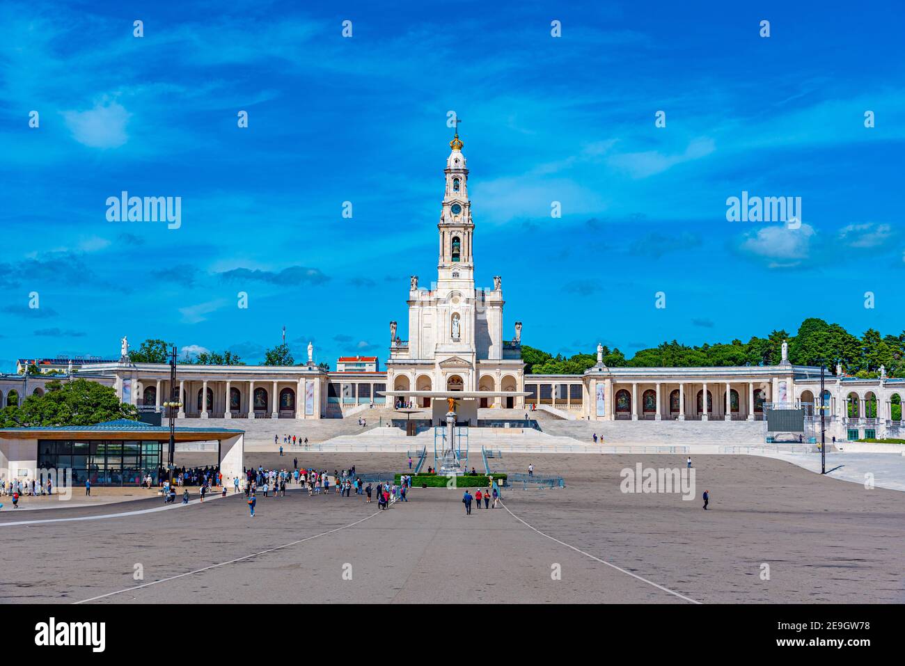 Famous sanctuary of Fatima in Portugal Stock Photo - Alamy