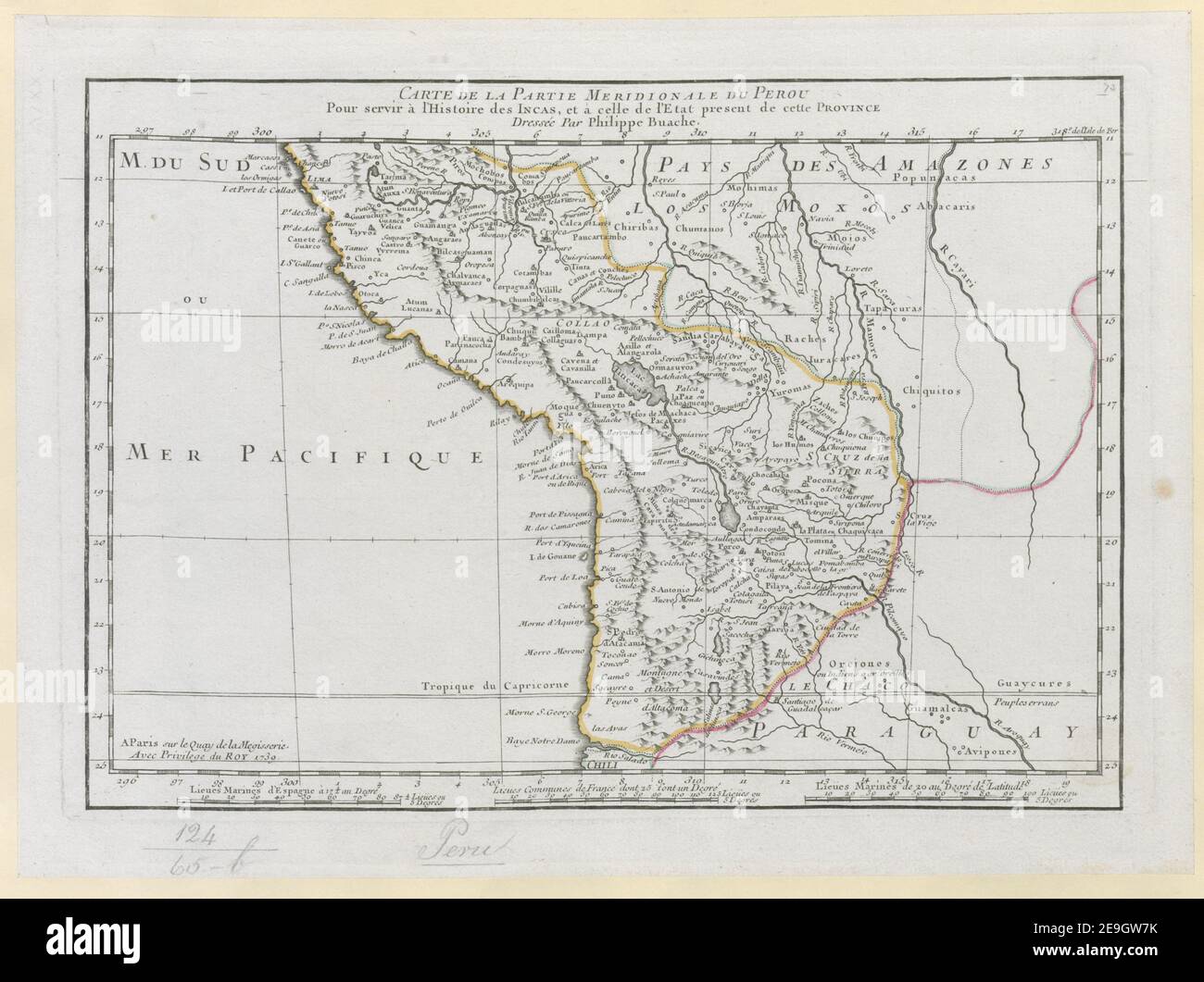 Buache map hi-res stock photography and images - Alamy