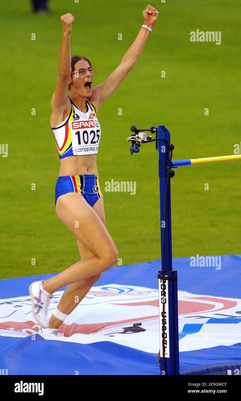 Sweden high jump womens hi-res stock photography and images - Alamy