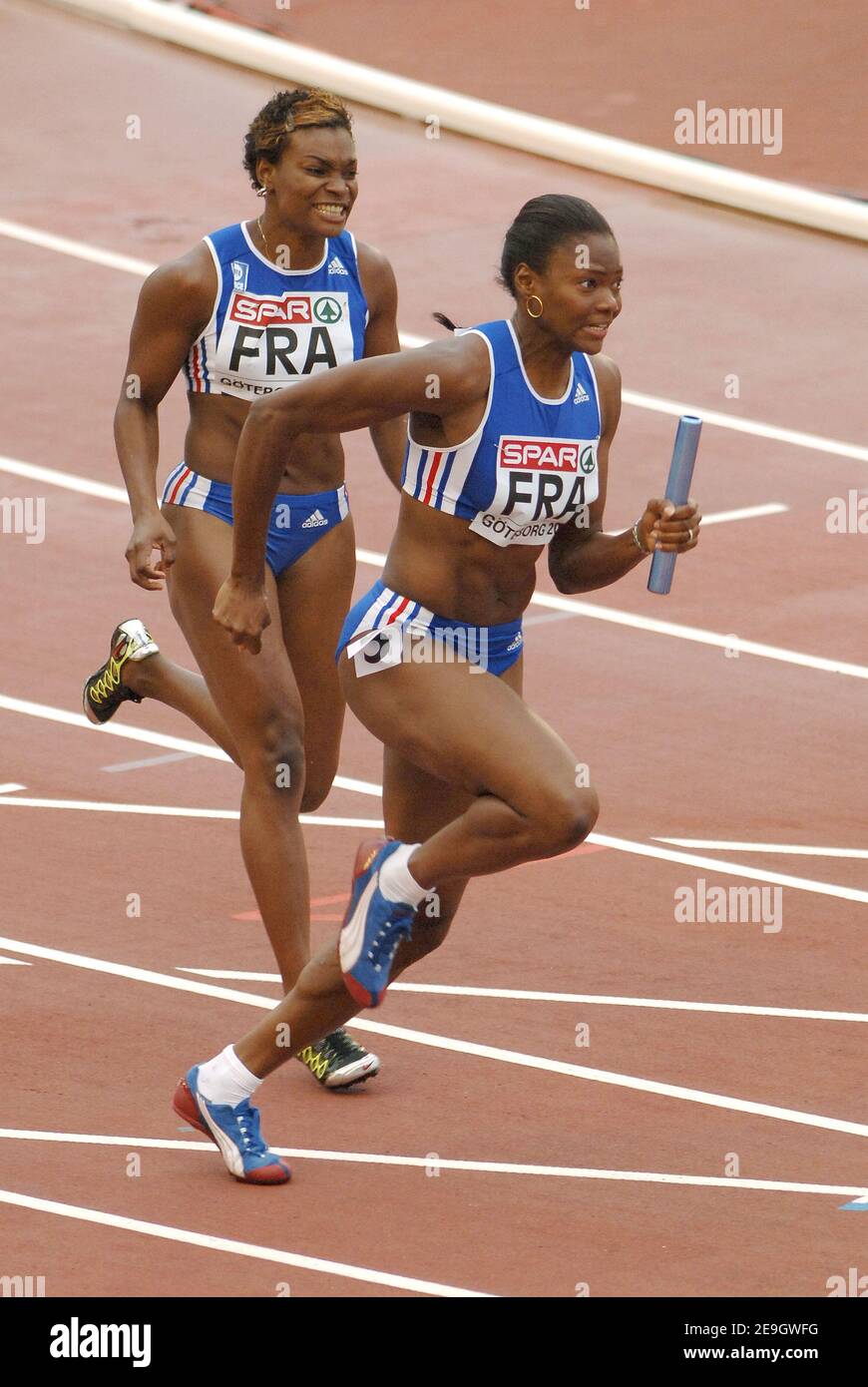 Womens 4x100 relay hi-res stock photography and images - Alamy