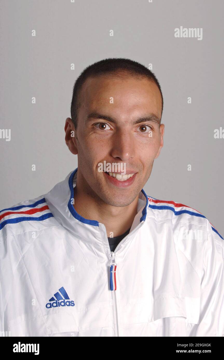 France's Bouabdelah Tahri poses for our photographer during the French ...
