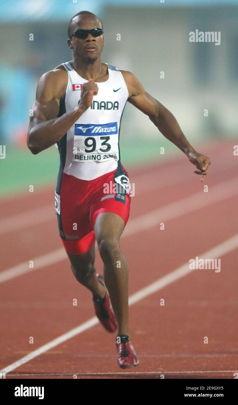 Canada's Brian Barnett competes on men's 200 meters final during the ...