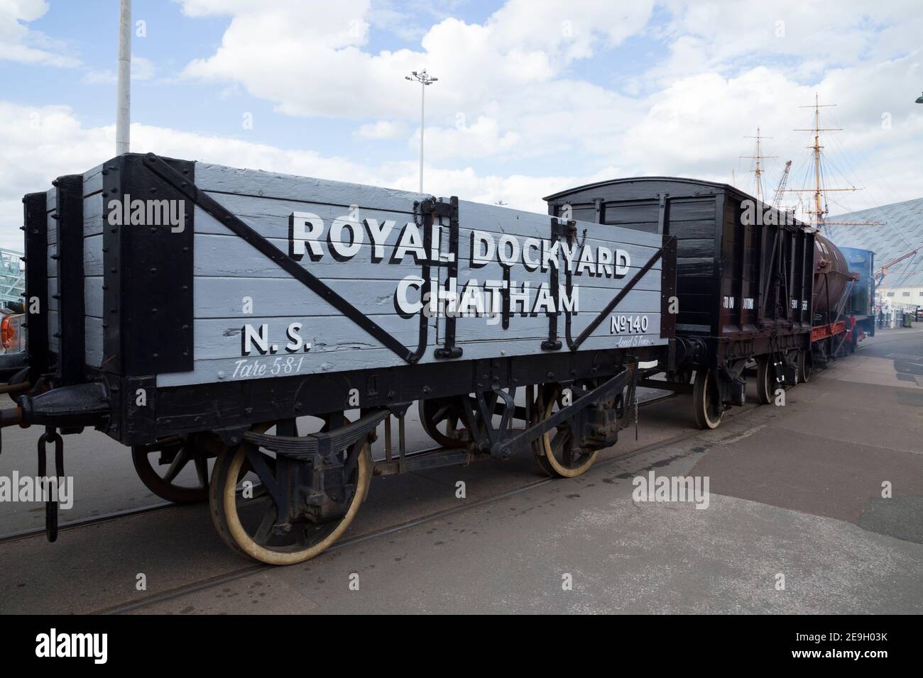 Railway Goods Train Uk High Resolution Stock Photography and Images - Alamy