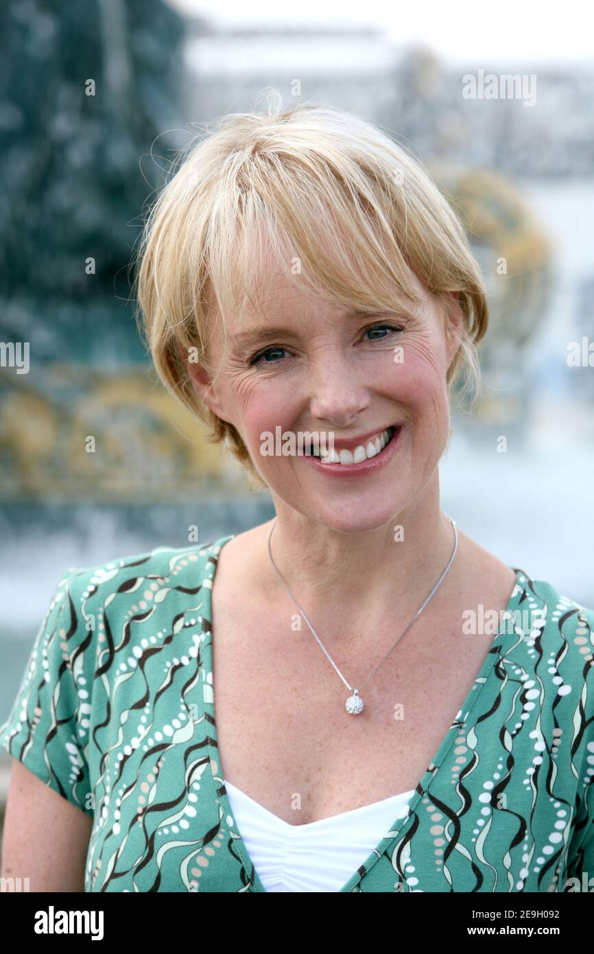 Cast member of 'Coronation Street', Sally Whittaker poses during a ...