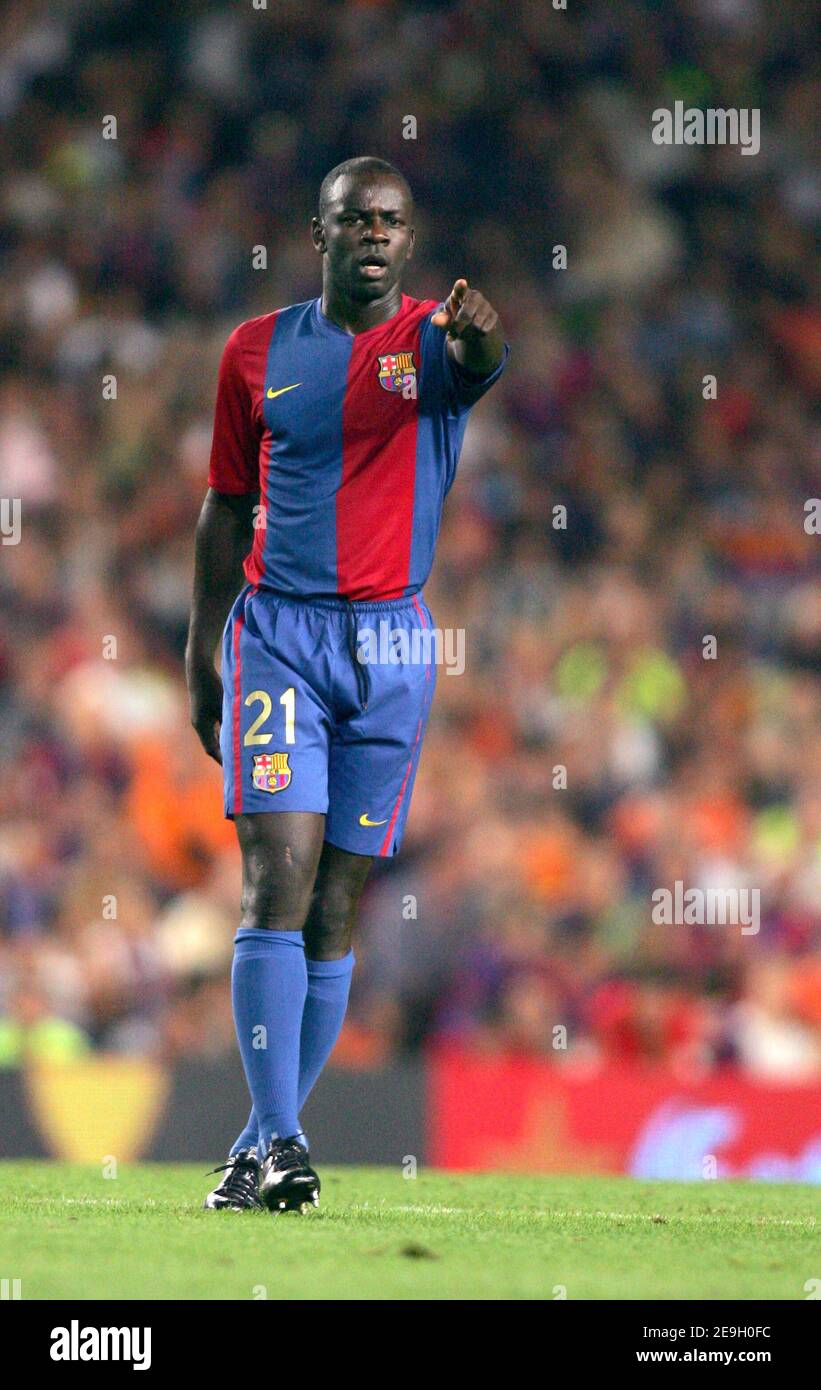 Lilian thuram 2006 barcelona hi-res stock photography and images - Alamy