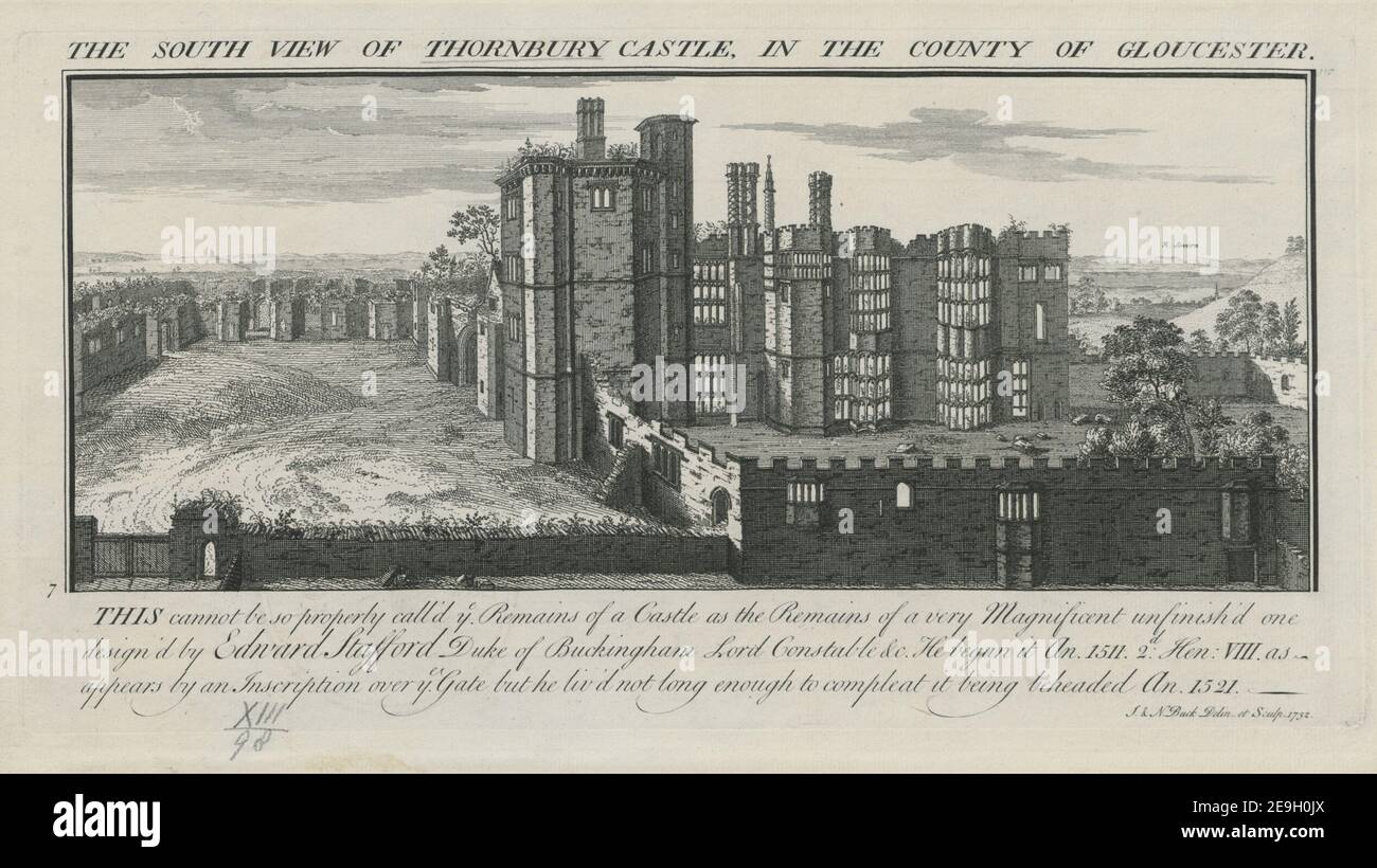 Thornbury castle, england hi-res stock photography and images - Alamy