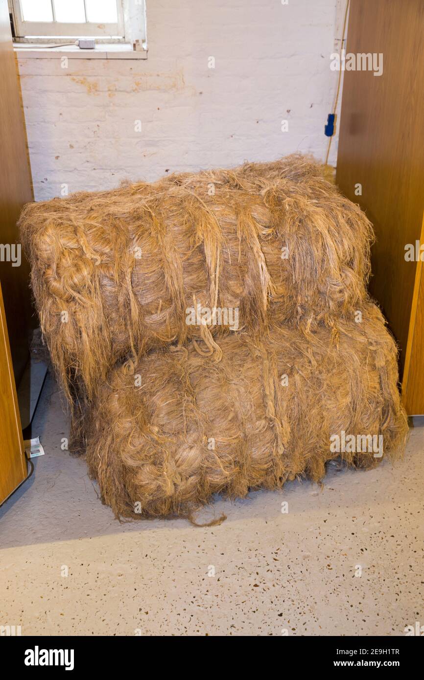 Hemp rope making hi-res stock photography and images - Alamy