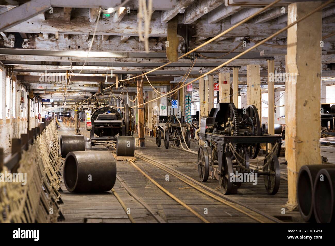 Rope walk chatham historic dockyard hi-res stock photography and images ...