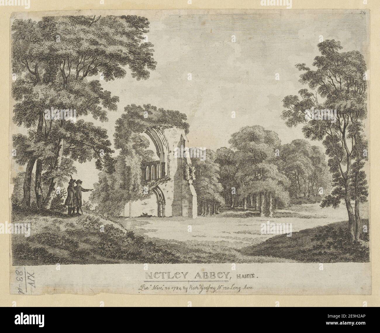 Netley abbey map hi-res stock photography and images - Alamy