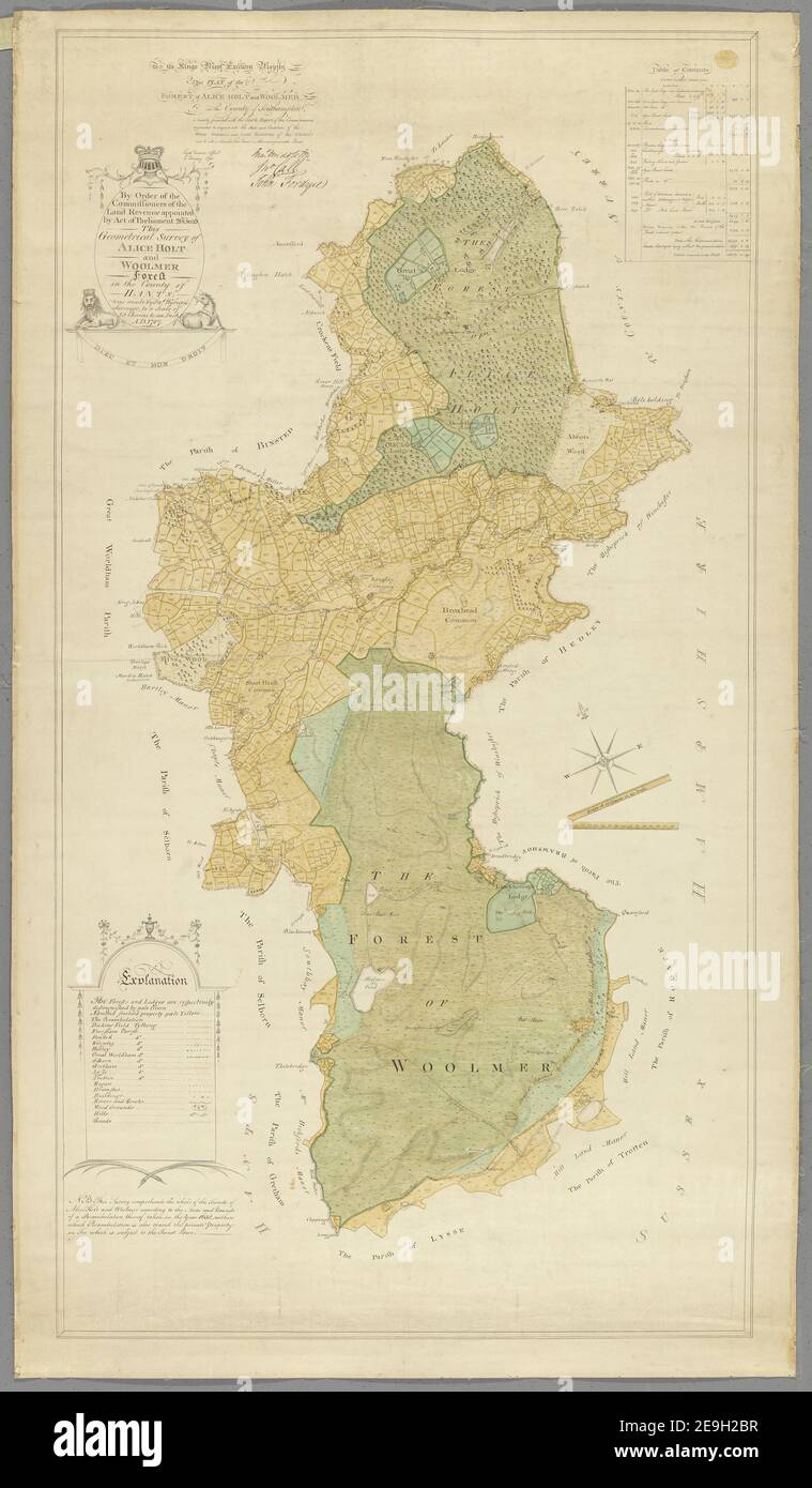 Map of england with scale hi-res stock photography and images - Alamy
