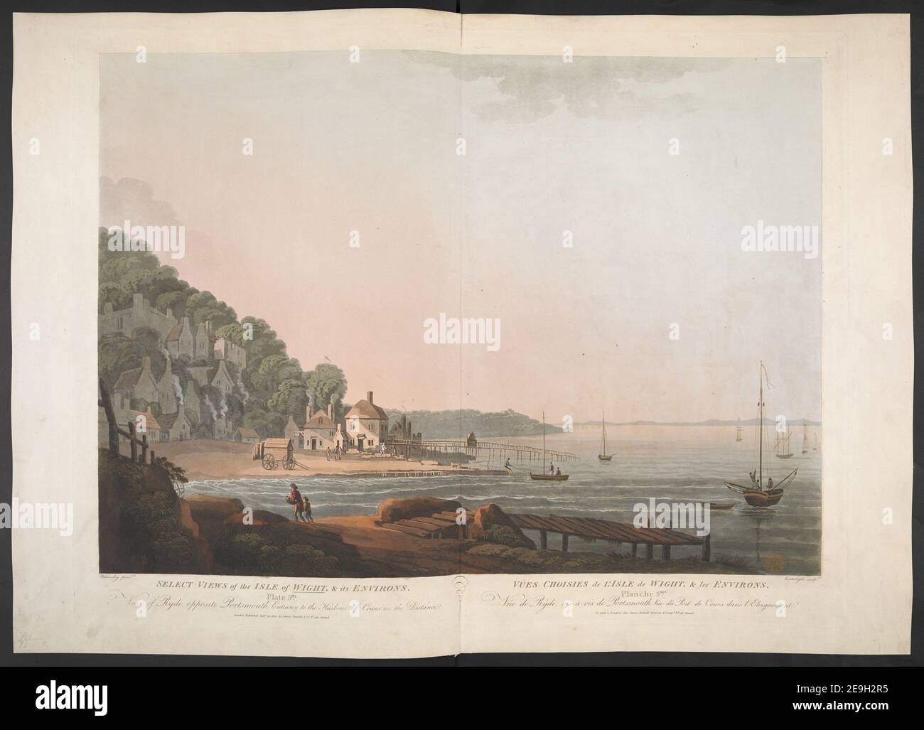 Map of cowes hi-res stock photography and images - Alamy