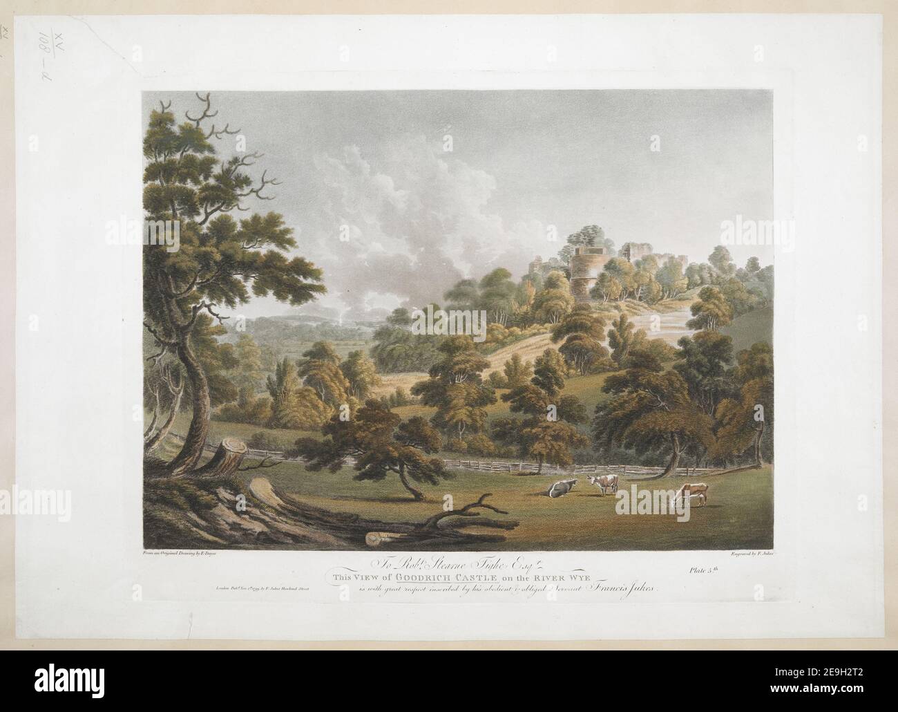 Goodrich castle map hi-res stock photography and images - Alamy