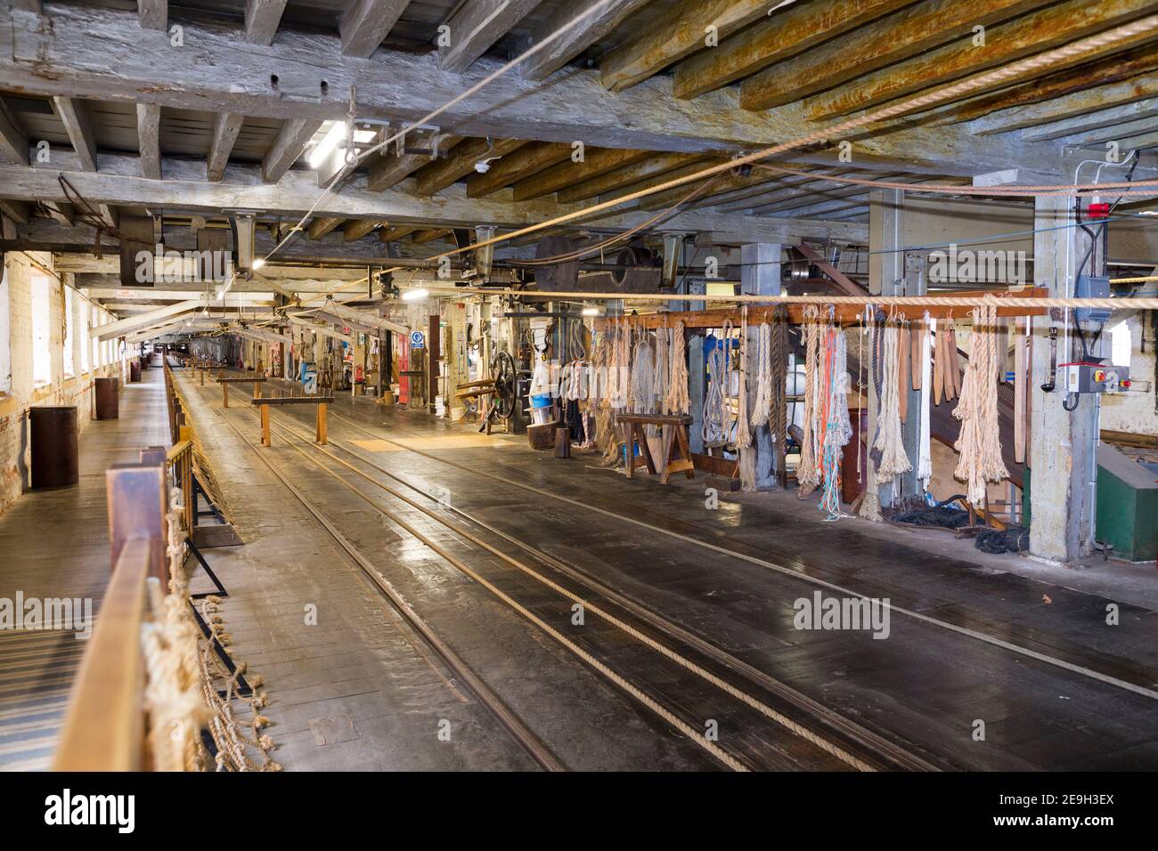 Rope walk chatham historic dockyard hi-res stock photography and images ...