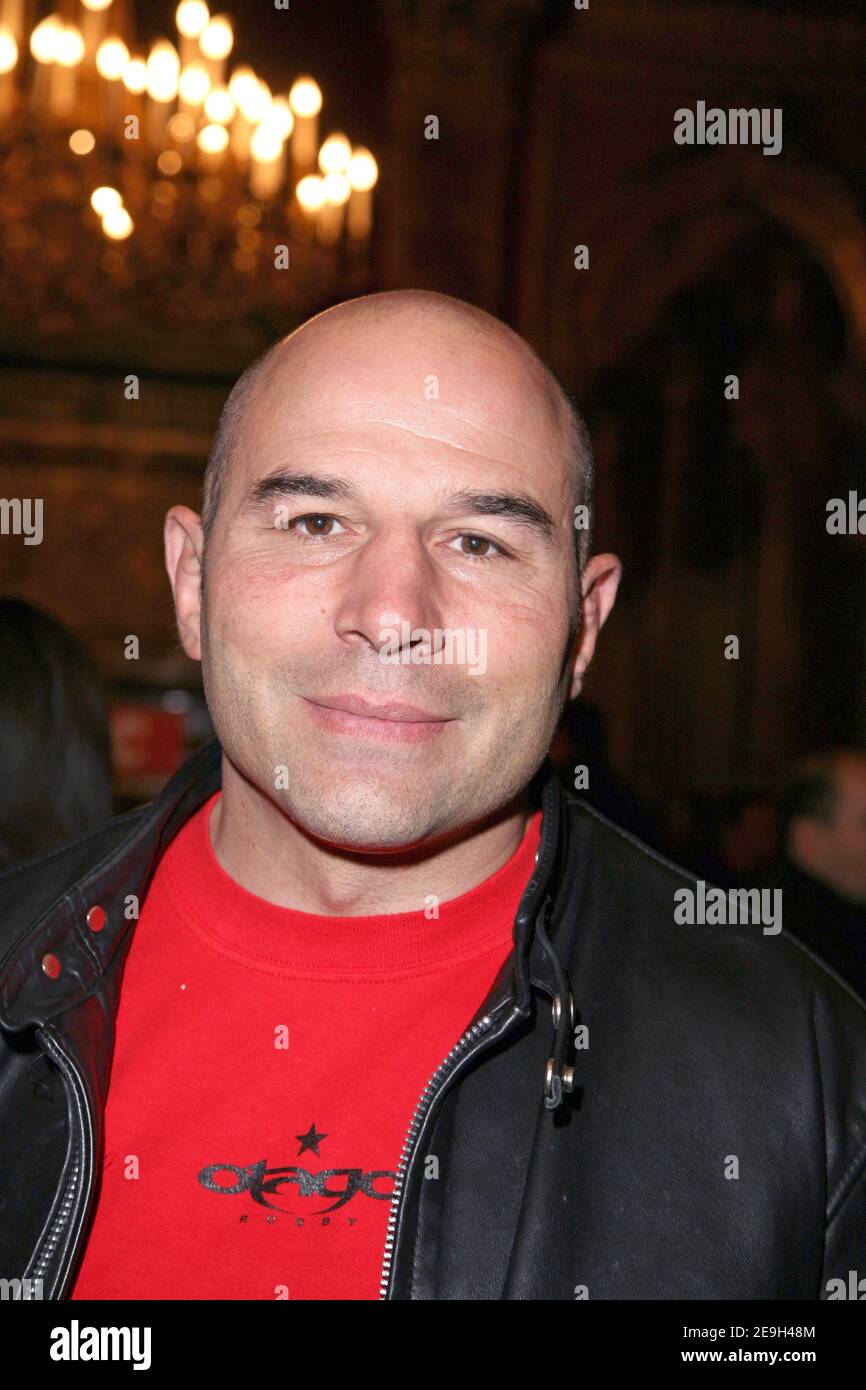 Vincent Moscato attends the annual press conference of RMC radio ...