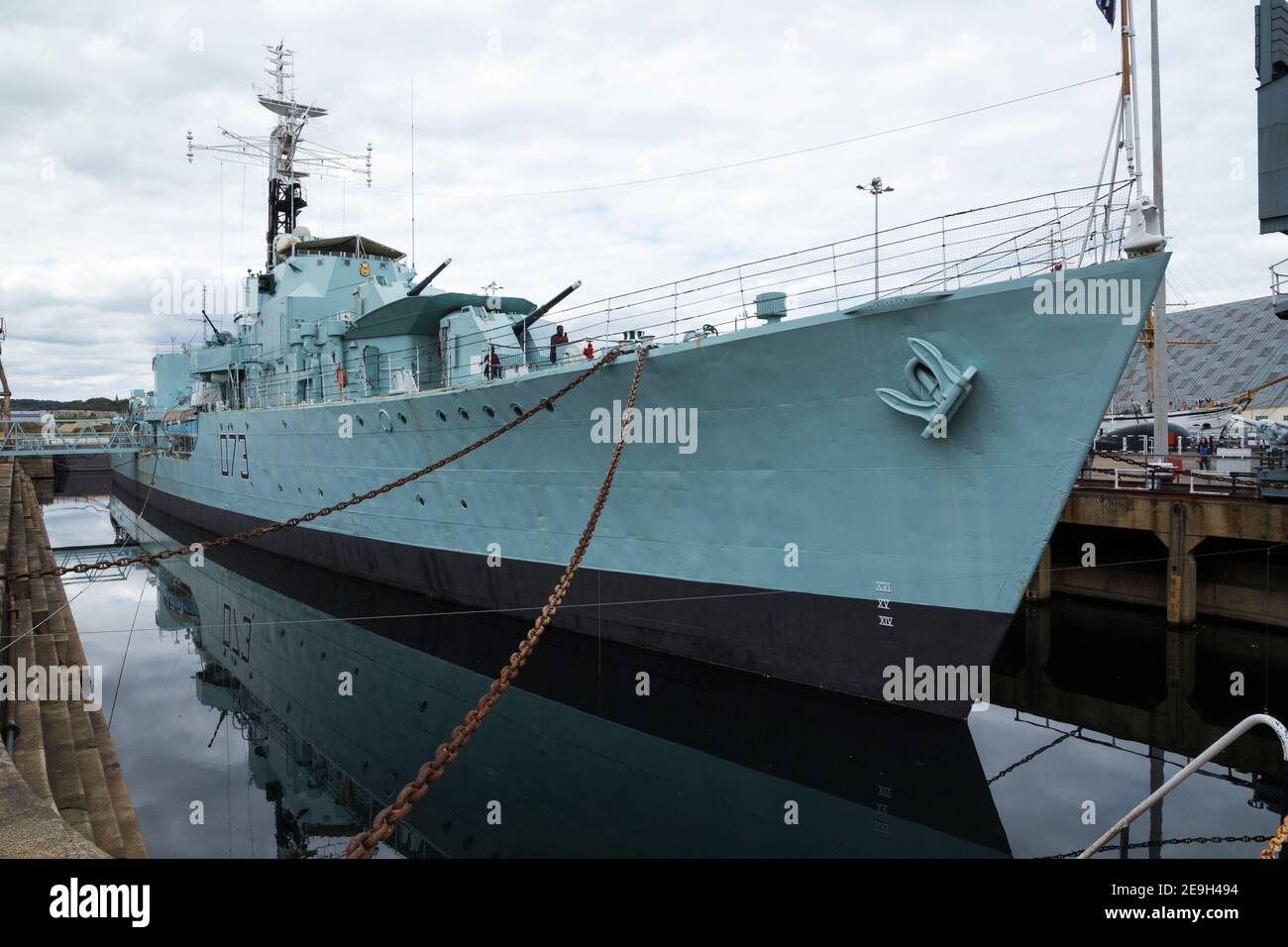 HMS Cavalier, 1944, Royal Navy World War II Destroyer & now the ...