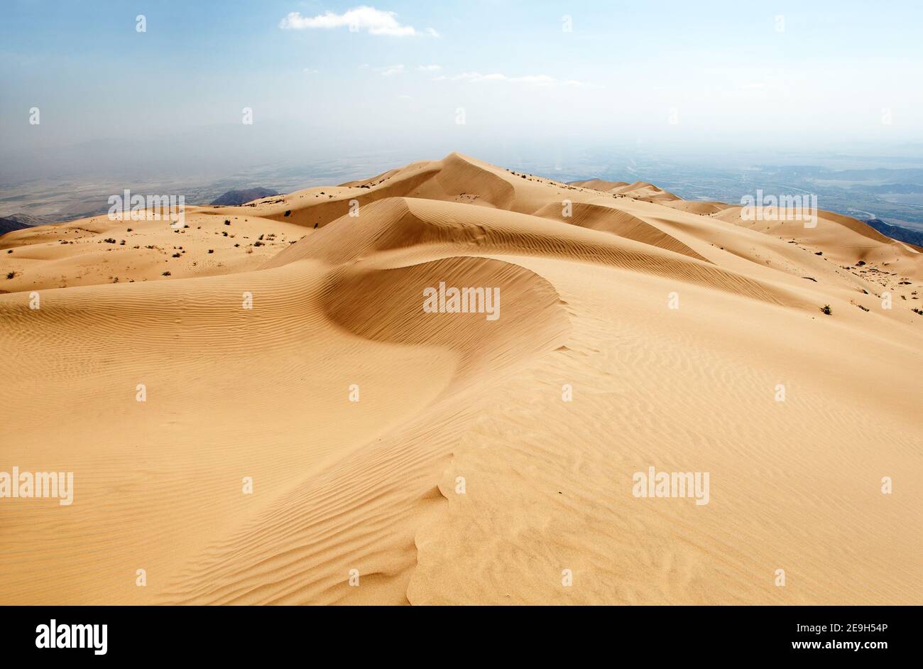 Cerro Blanco sand dune, one of the highest dunes on the world located ...