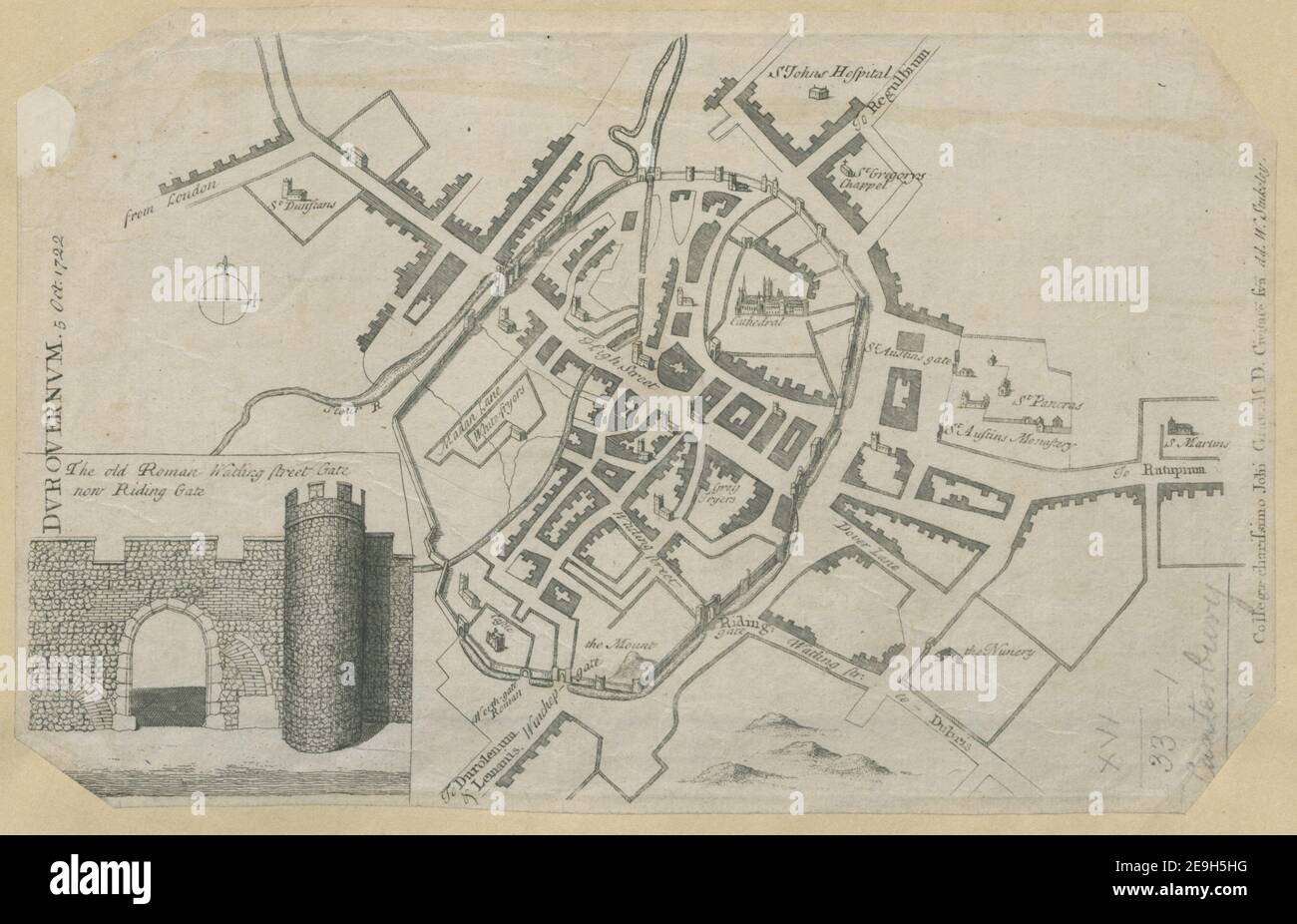 1722 map hi-res stock photography and images - Alamy