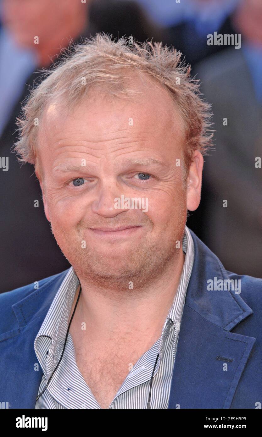 Actor Toby Jones walks the red carpet at the 'Infamous' premiere held ...
