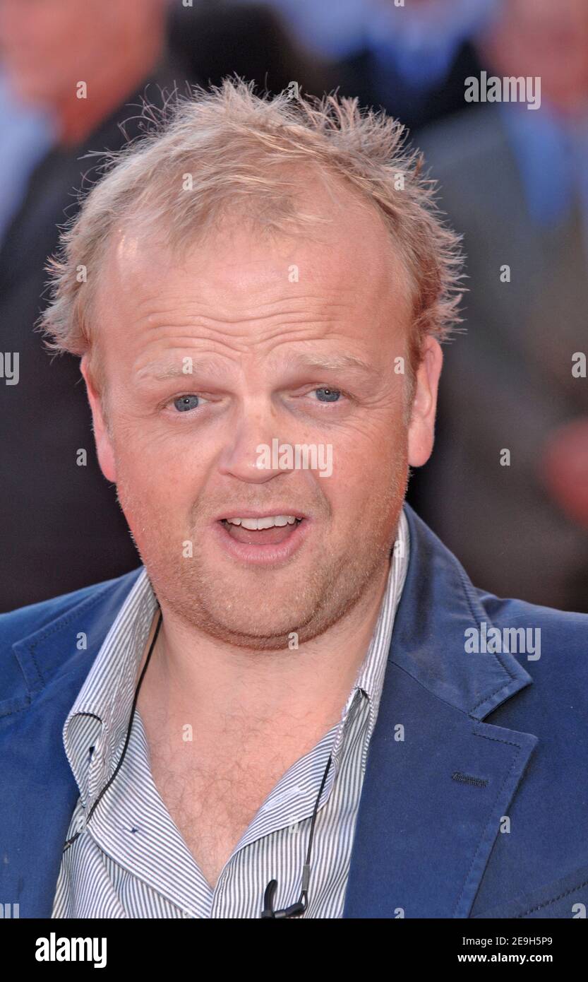 Actor Toby Jones walks the red carpet at the 'Infamous' premiere held ...