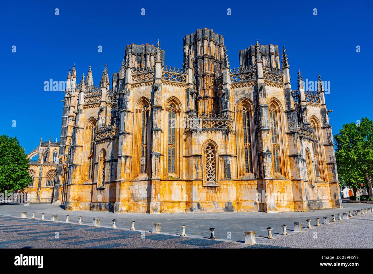Batalha monastery masterpiece gothic architecture hi-res stock ...