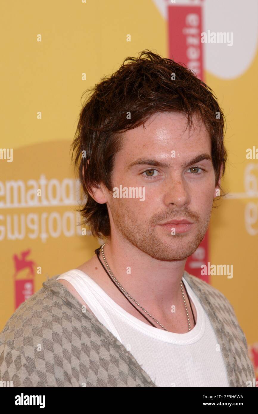 Cast member Tom Riley poses during the photocall for his new film ...