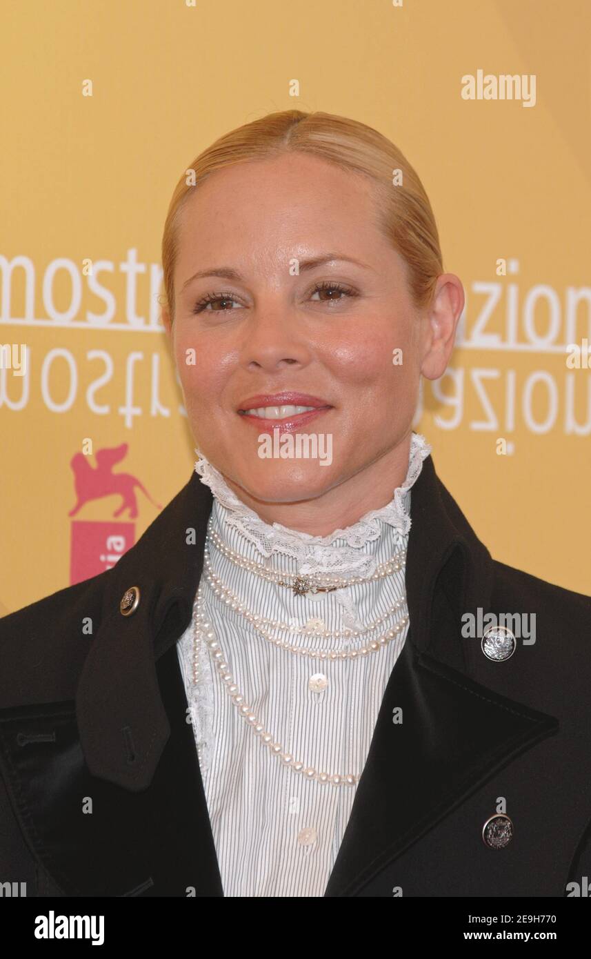 Cast member Maria Bello poses during the photocall for her new film ...