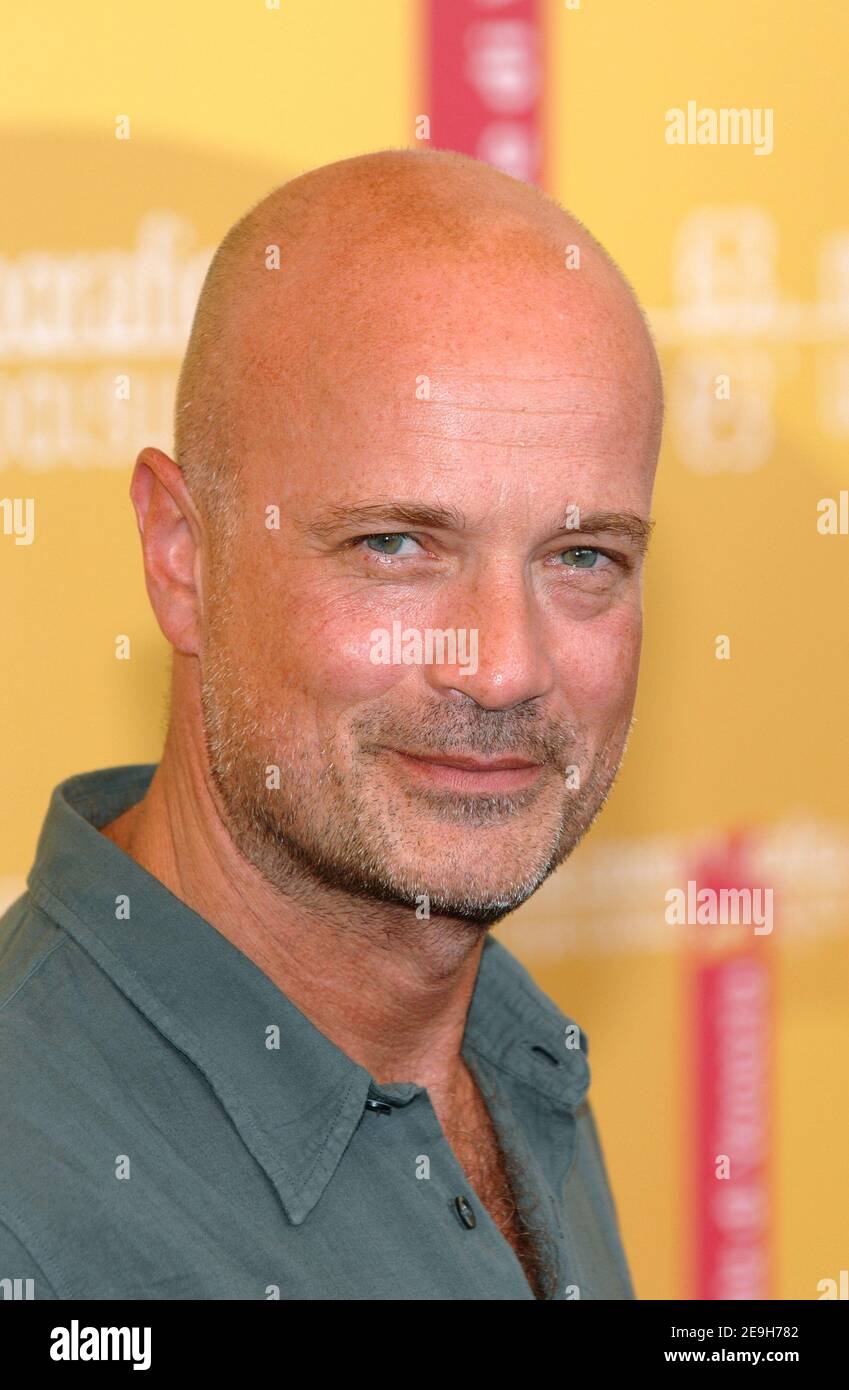 Cast member Christian Berkel poses during the photocall for his new ...