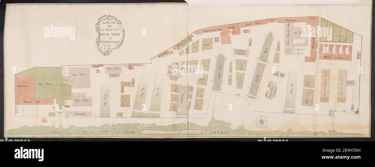 Map of woolwich hi-res stock photography and images - Alamy