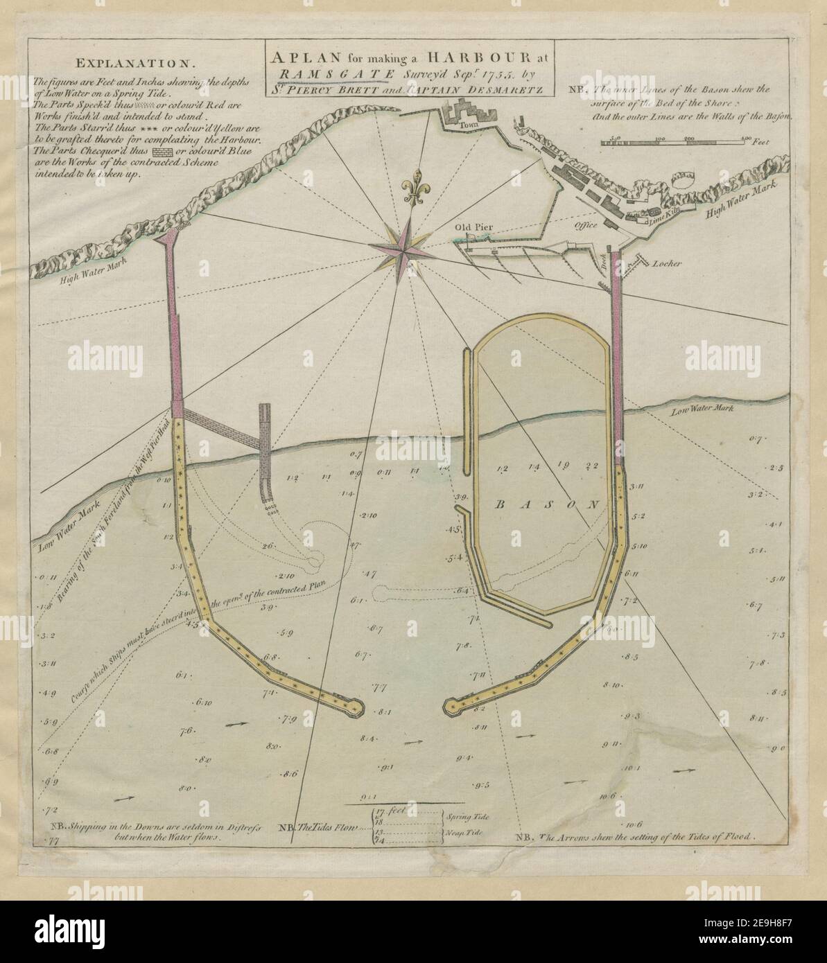 Map of ramsgate hi-res stock photography and images - Alamy