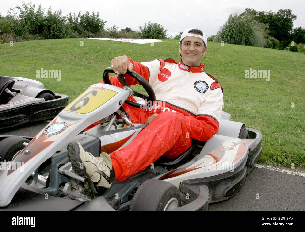 Phil Barney takes part at the Toyota Aygo Celebrity tour in Trouville ...