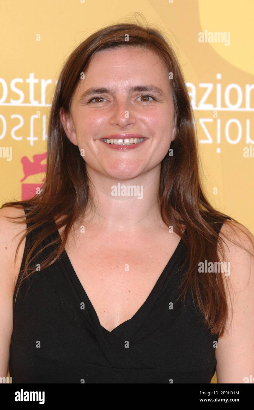 Cast member Barbara Albert poses for pictures during the photocall for ...