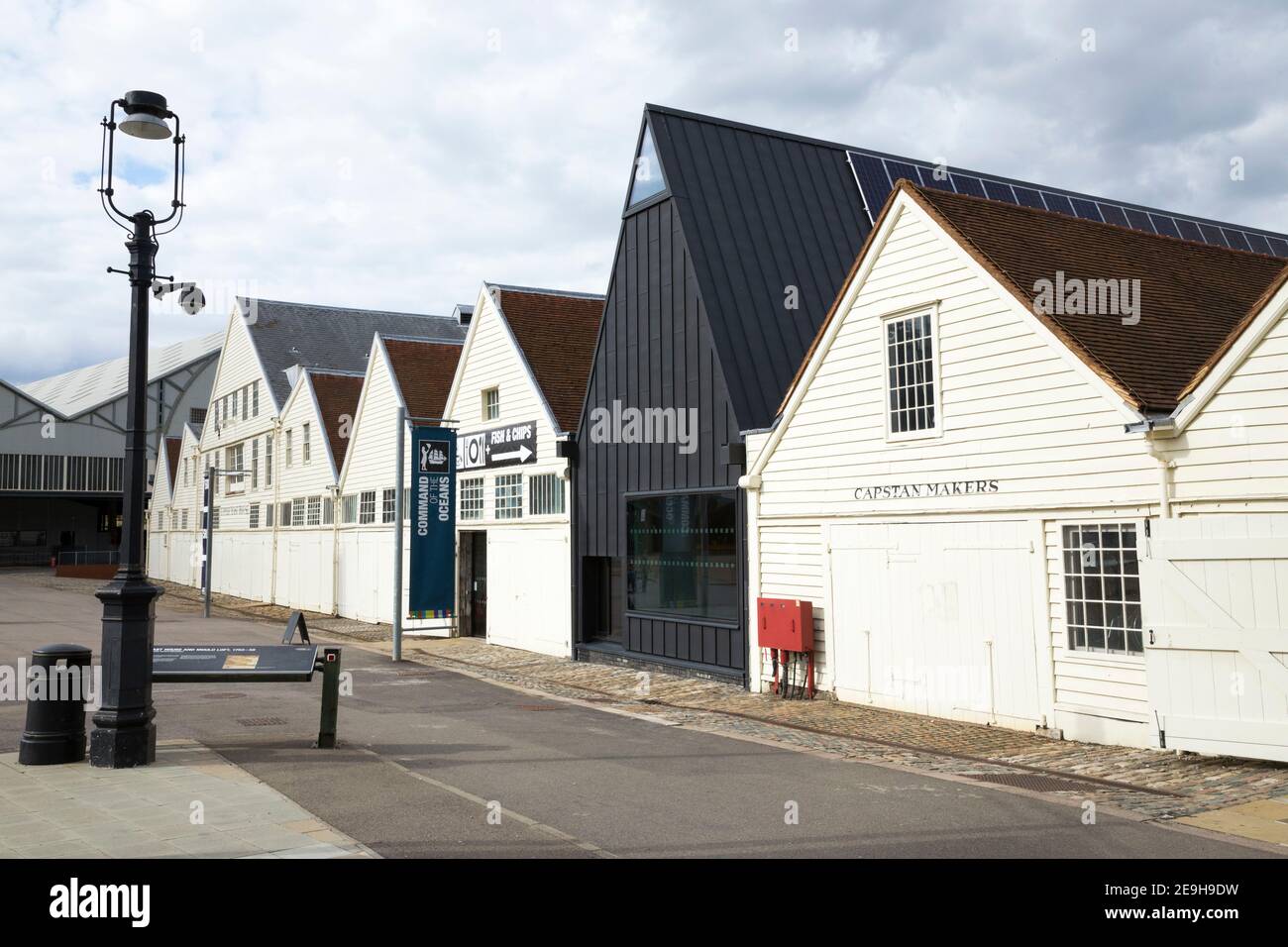 Front facade of timber building with ship lap cladding comprising of ...
