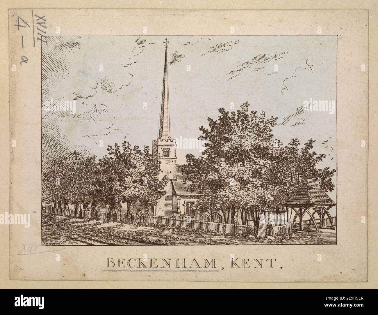 Map of beckenham hi-res stock photography and images - Alamy