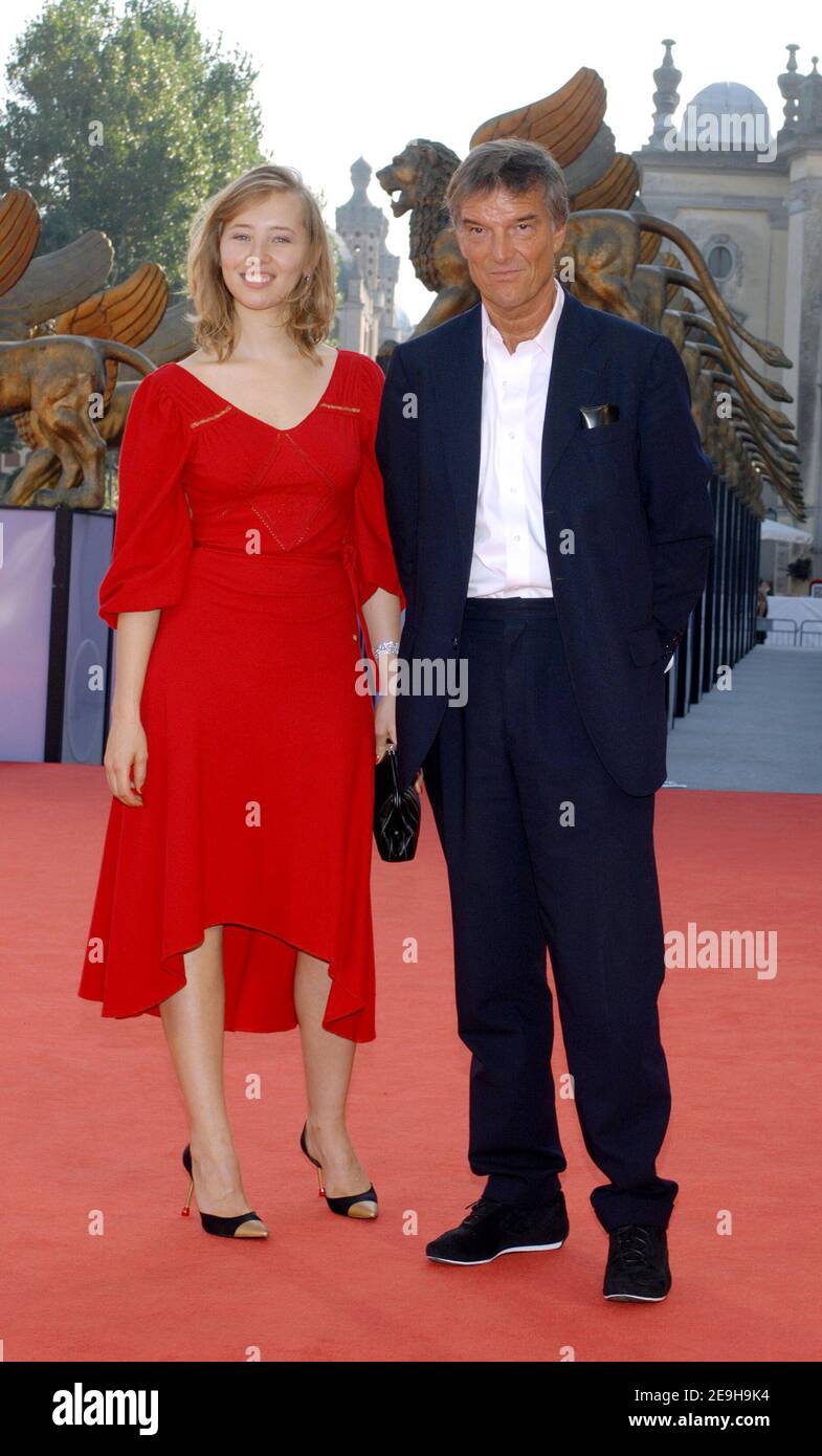 French actress Isild Le Besco and director Benoit Jacquot arrive to the ...