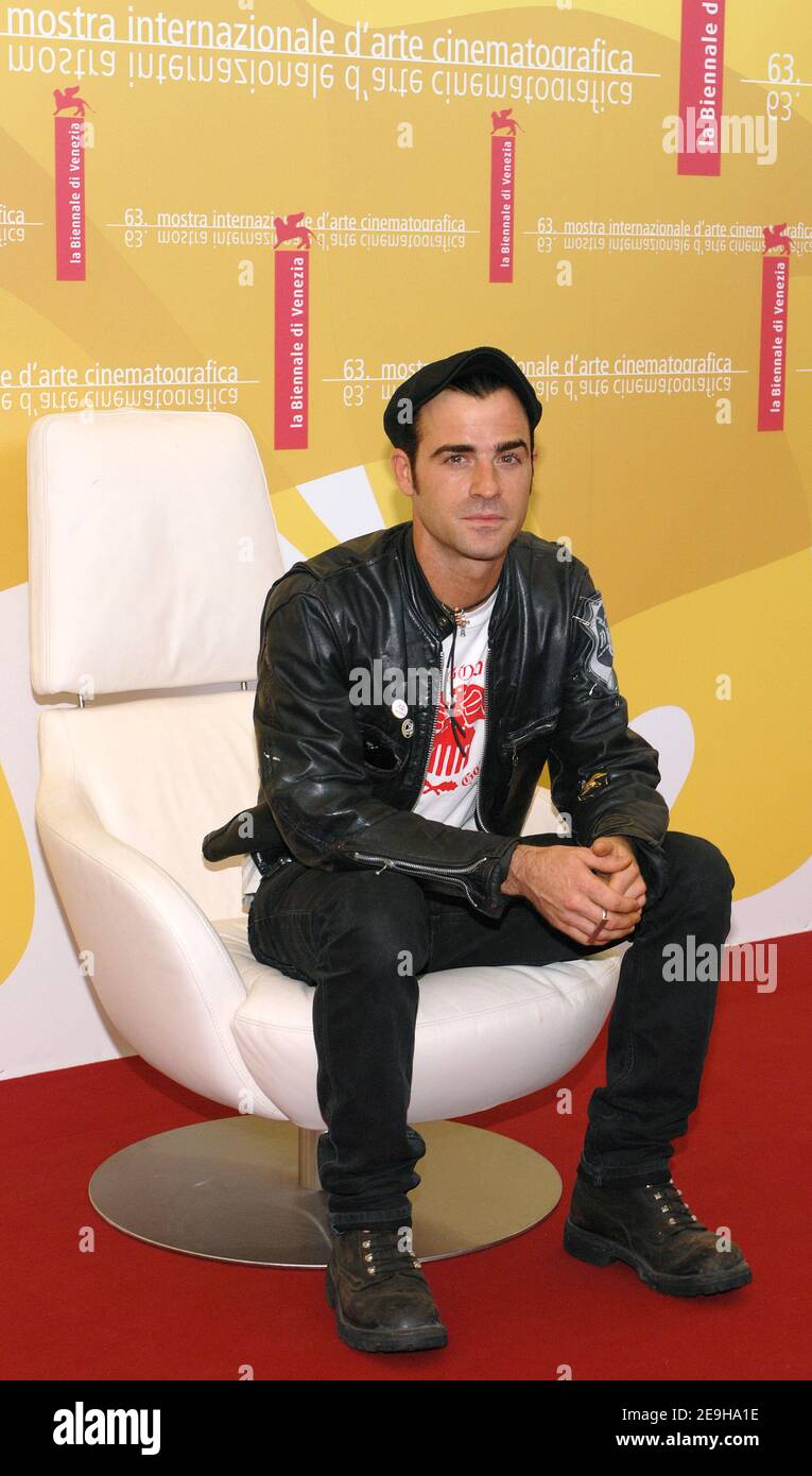 Cast member Justin Theroux poses for pictures during the photocall for ...