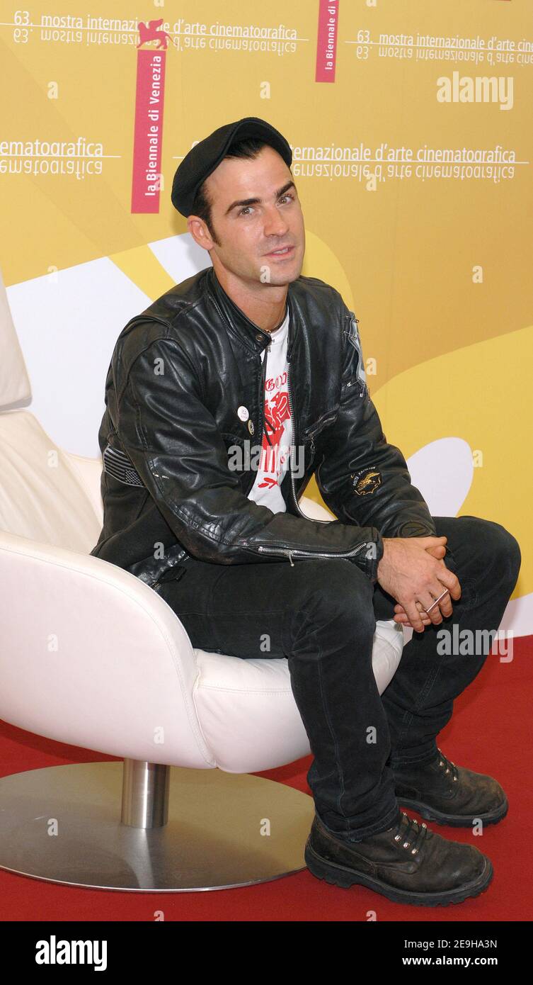 Cast member Justin Theroux poses for pictures during the photocall for ...
